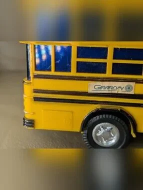Jimson | Toys | Vintage Jimson No 33 Yellow School Bus Coin Plastic ...